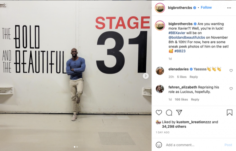 The Bold and the Beautiful Spoilers: BB23 Winner Xavier Prather Guest ...